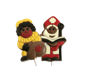 Sinterklaas chocolade lolly - lekker voor uw bedrijfsfeest